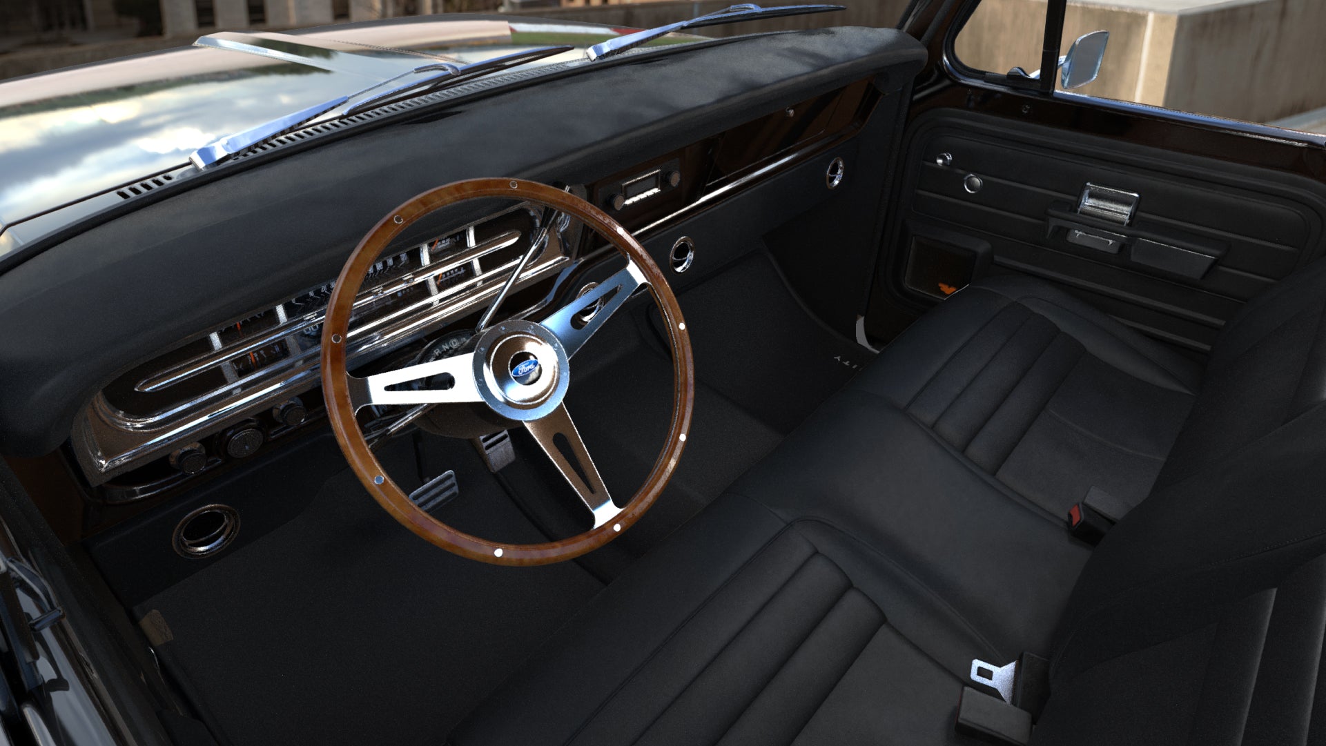Classic Ford F-Series Vinyl Interior Kit