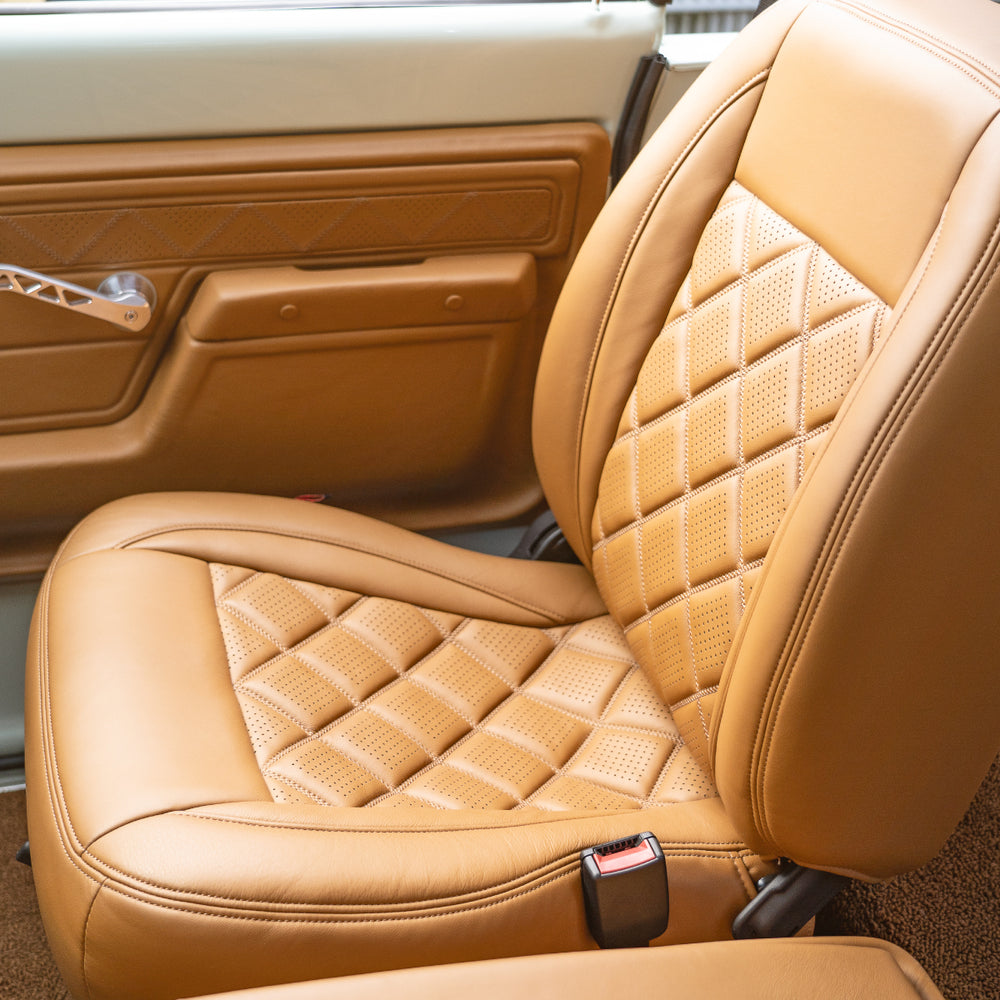 Classic Chevy K5 Blazer Distressed Leather Interior Kit