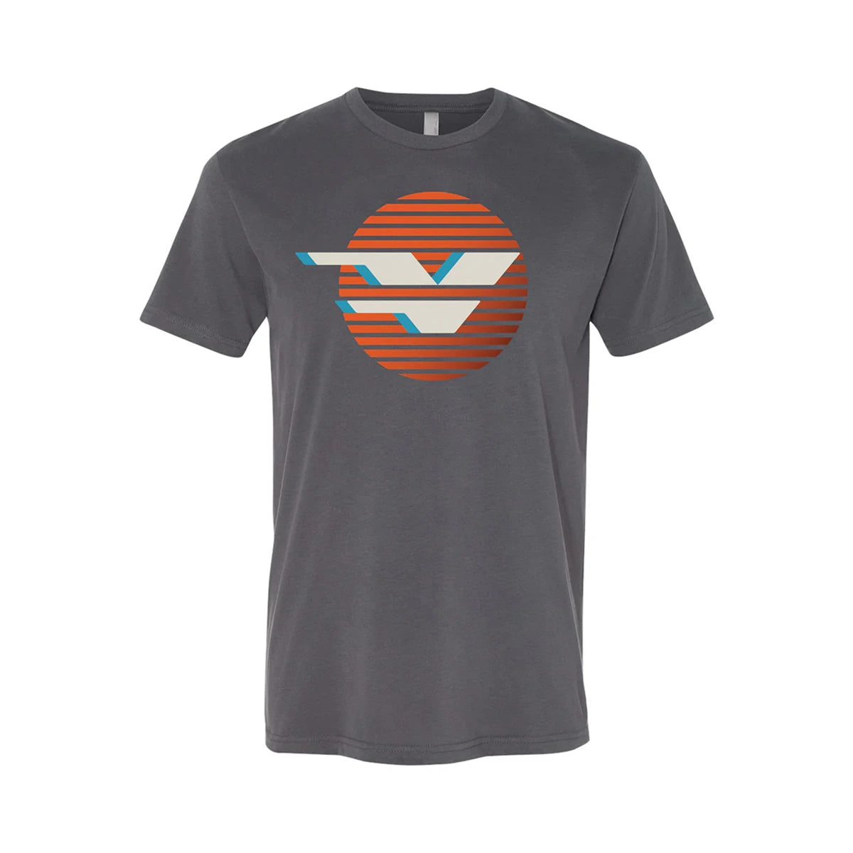 Retro 'V' Sunset Tee