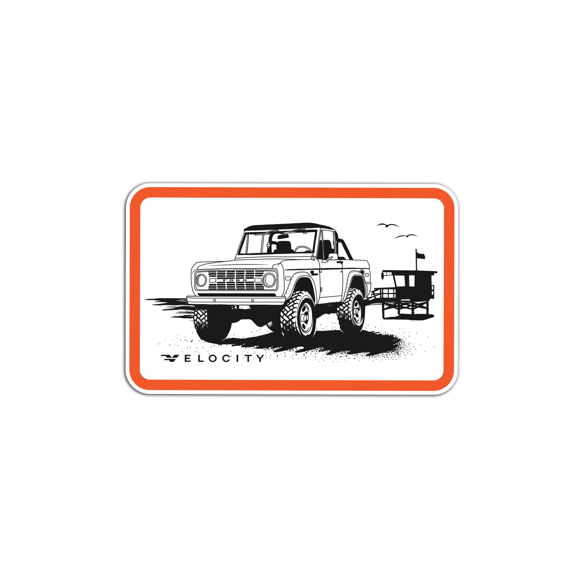Velocity Bronco Sticker